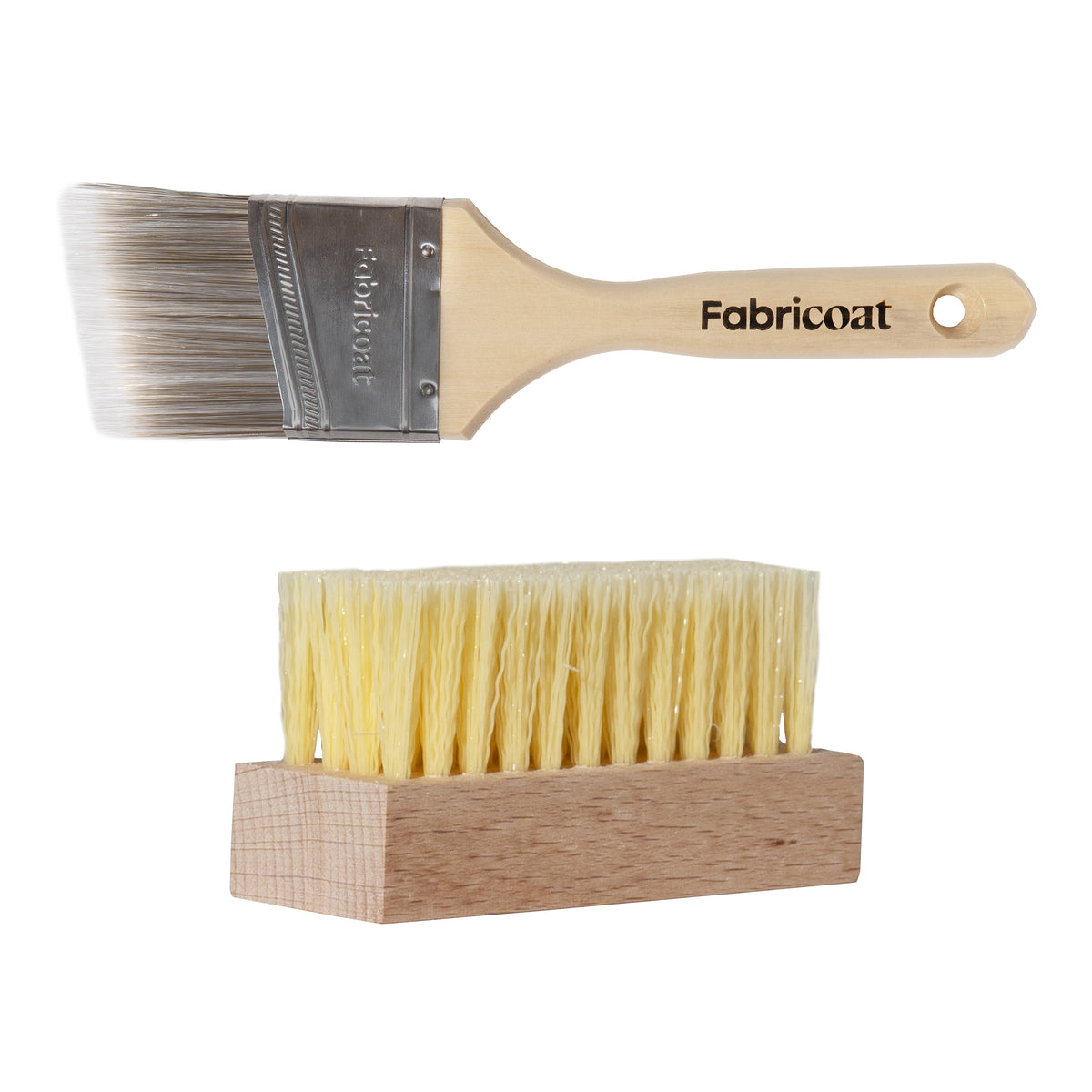 Fabricoat Brush Combo | Soft Bristle Brush & Angled Paintbrush ...